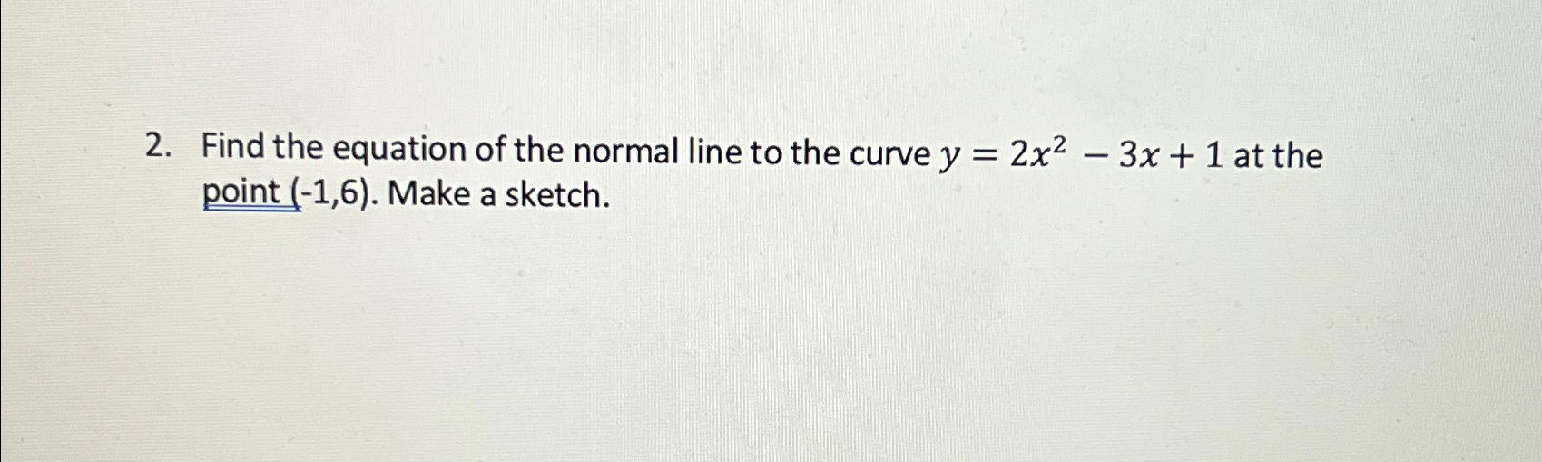 Solved Find the equation of the normal line to the curve | Chegg.com