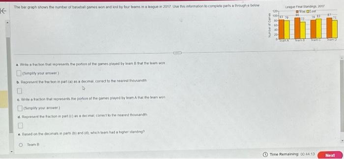Solved K The bar graph shows the number of baseball games | Chegg.com