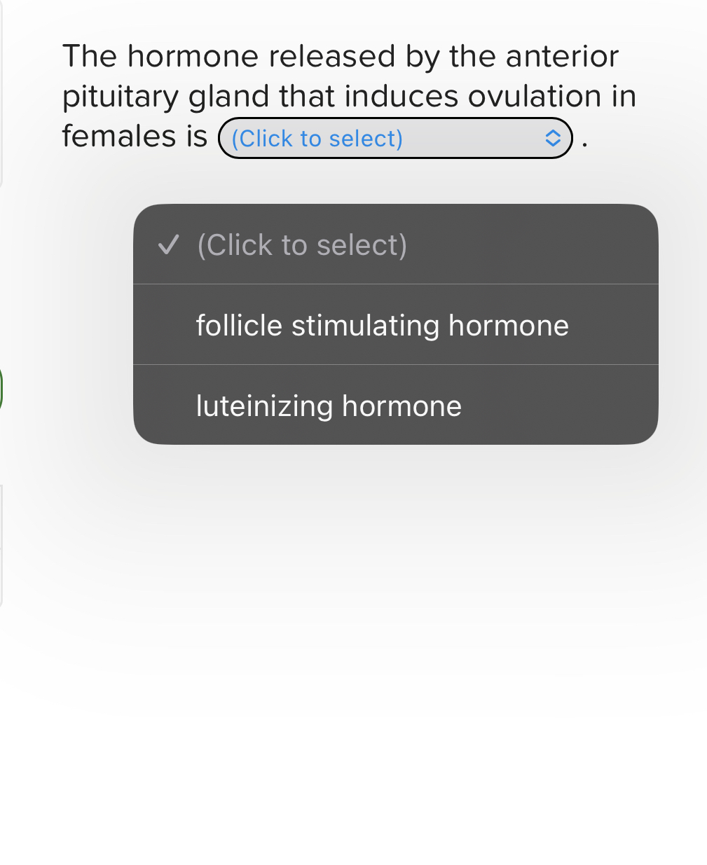 Solved The hormone released by the anterior pituitary gland | Chegg.com