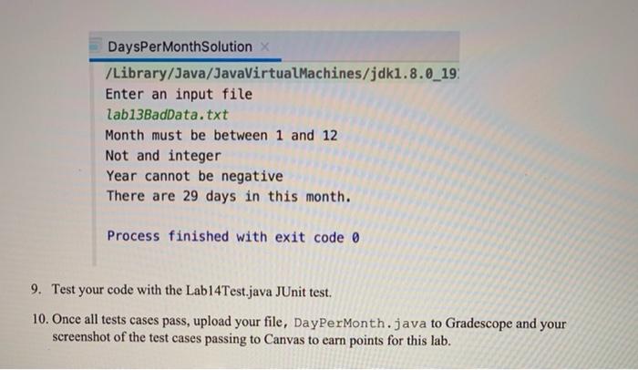 Solved Lab 14 - Exception Handling 1. Download the files | Chegg.com