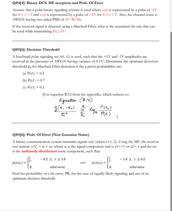 Solved Q#1[4]: Orthogonality of signals: Determine whether | Chegg.com