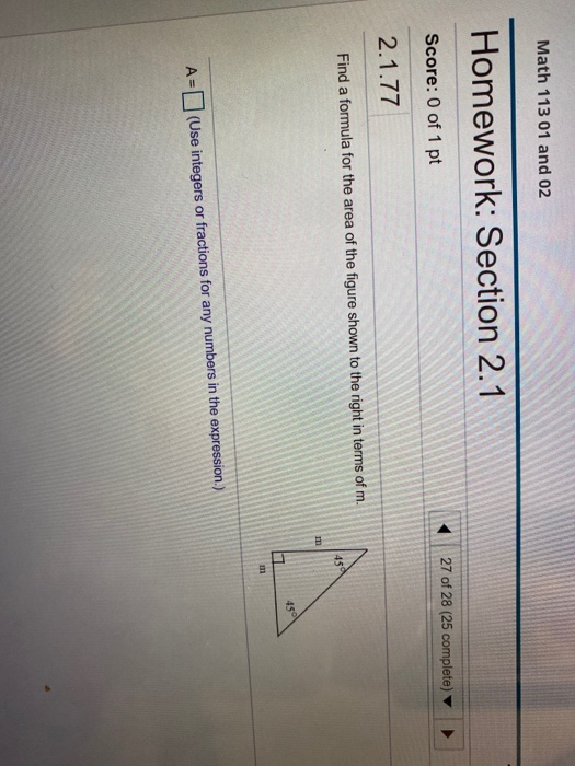 Solved Vork Section 2 1 26 Of 28 25 Complete Hws Pt Ct