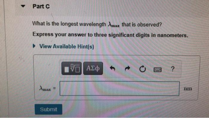 Solved Absorption and Emission in the Hydrogen Atom A | Chegg.com