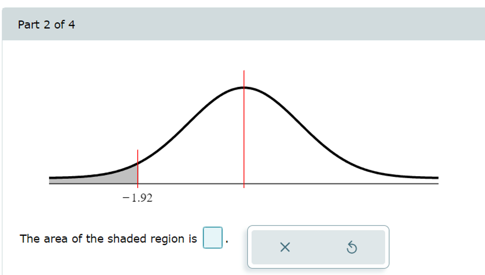 Solved Find each of the shaded areas under the standard | Chegg.com