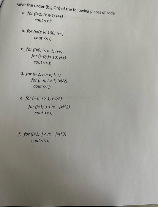 Solved Question 1 a) limn→∞n!2n=0 b) limn→∞n!nn=∞ c) | Chegg.com