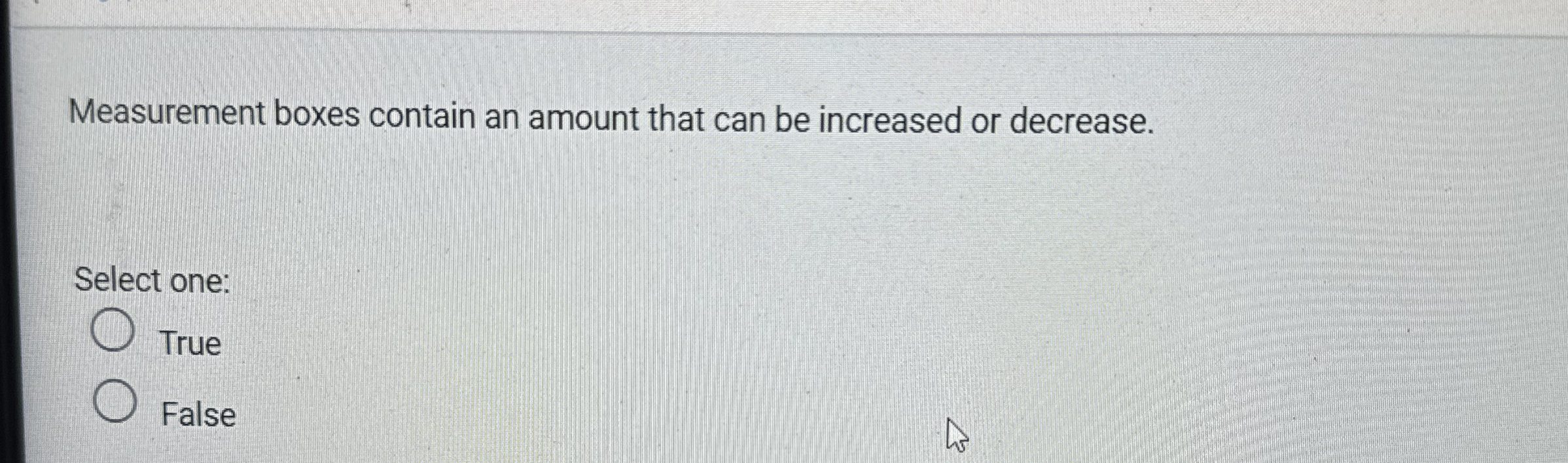 Solved Measurement boxes contain an amount that can be | Chegg.com