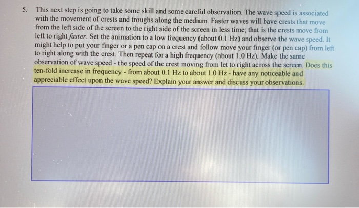Solved 1. In Physics, we distinguish between wave motion and | Chegg.com