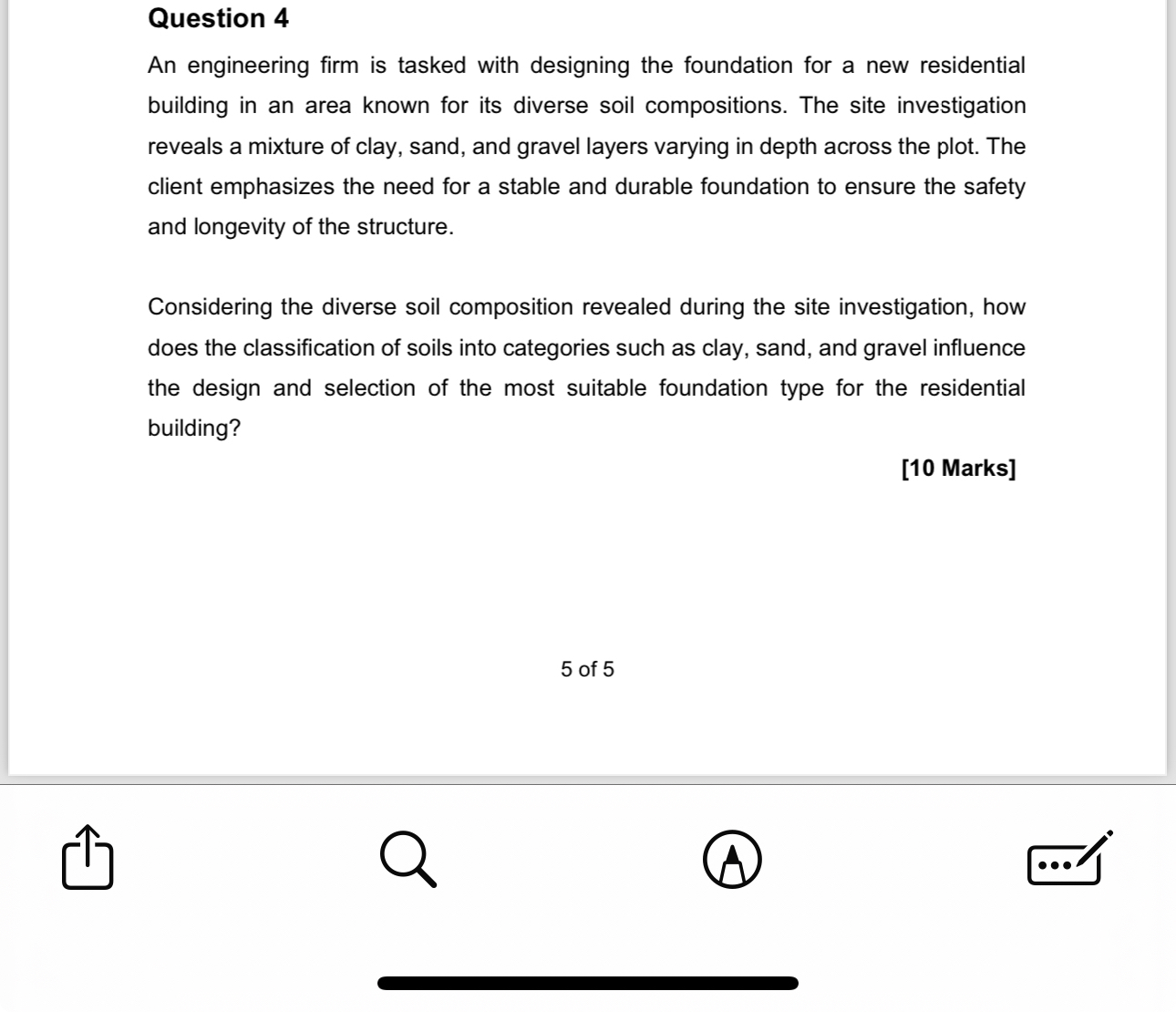 Solved Question 4An engineering firm is tasked with | Chegg.com