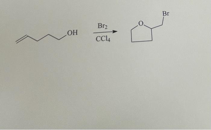 Solved Br Br2 ОН CCl4 | Chegg.com