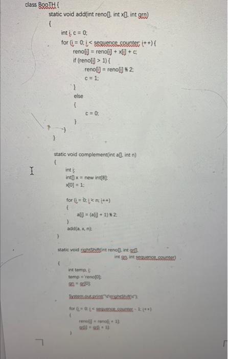 Solved This assignment is to implement Booth algorithm. The | Chegg.com