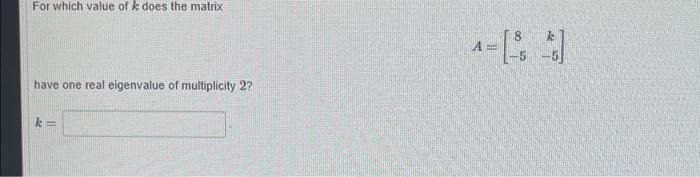 Solved Let A=[−1320−45] Find two different diagonal matrices | Chegg.com