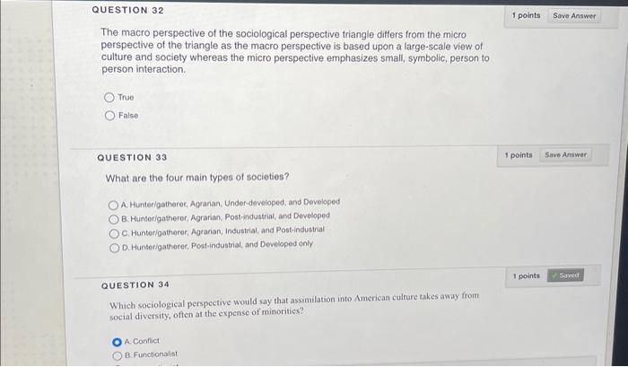 George Herbert Mead and the Stages of The Development | Chegg.com