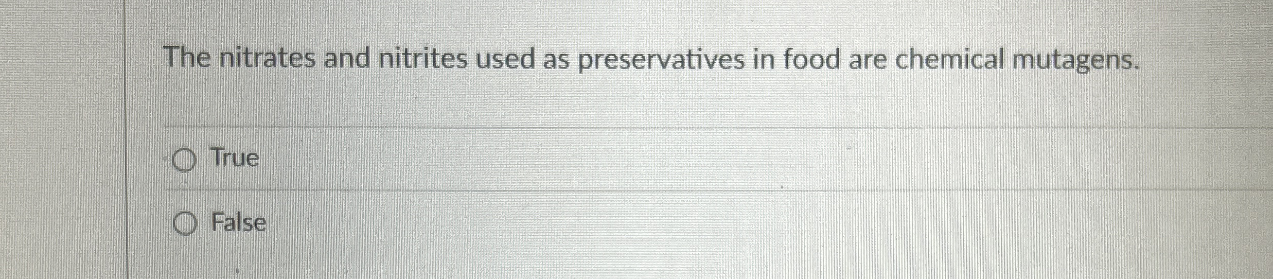 Solved The nitrates and nitrites used as preservatives in | Chegg.com