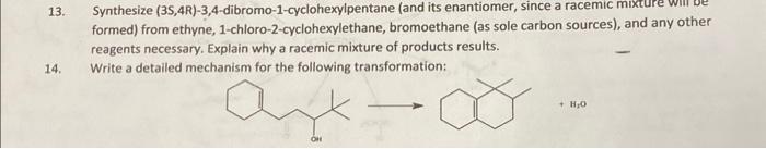Solved 13. Synthesize | Chegg.com