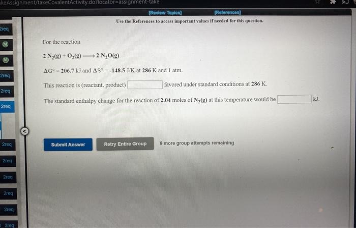Solved keAssignment/takeCovalentActivity.do?locator | Chegg.com