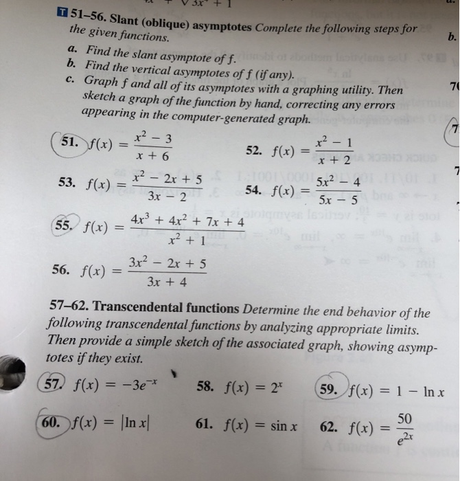 Solved 35 f(x) = 4 x² + 4x + 7 X+4. X2+1 TV 3x + 1 b. T | Chegg.com