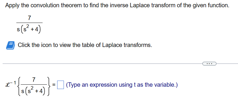 Solved Apply the convolution theorem to find the inverse | Chegg.com