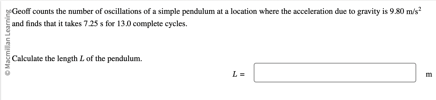 Solved مeoff counts the number of oscillations of a simple | Chegg.com