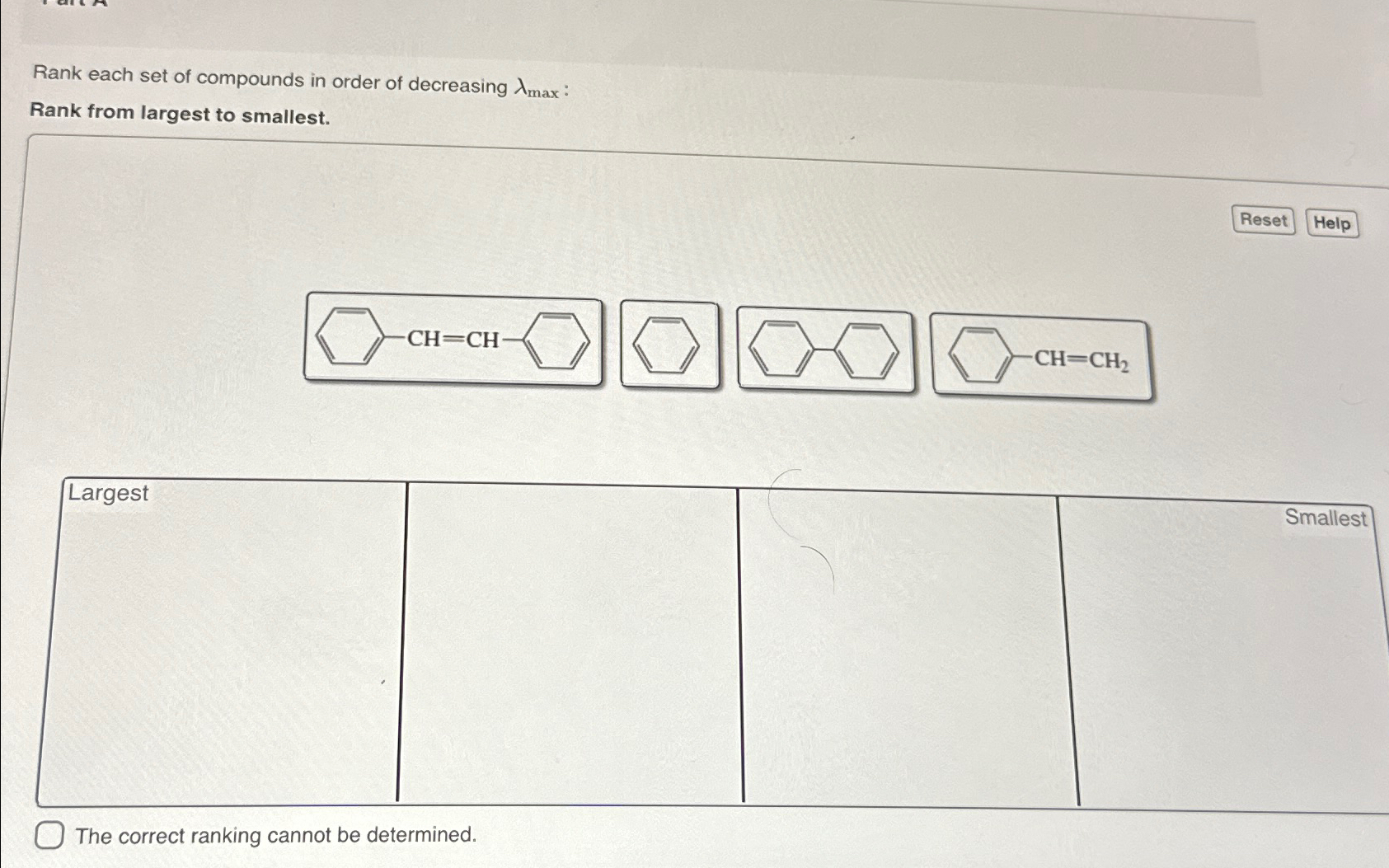 Solved Rank Each Set Of Compounds In Order Of Decreasing