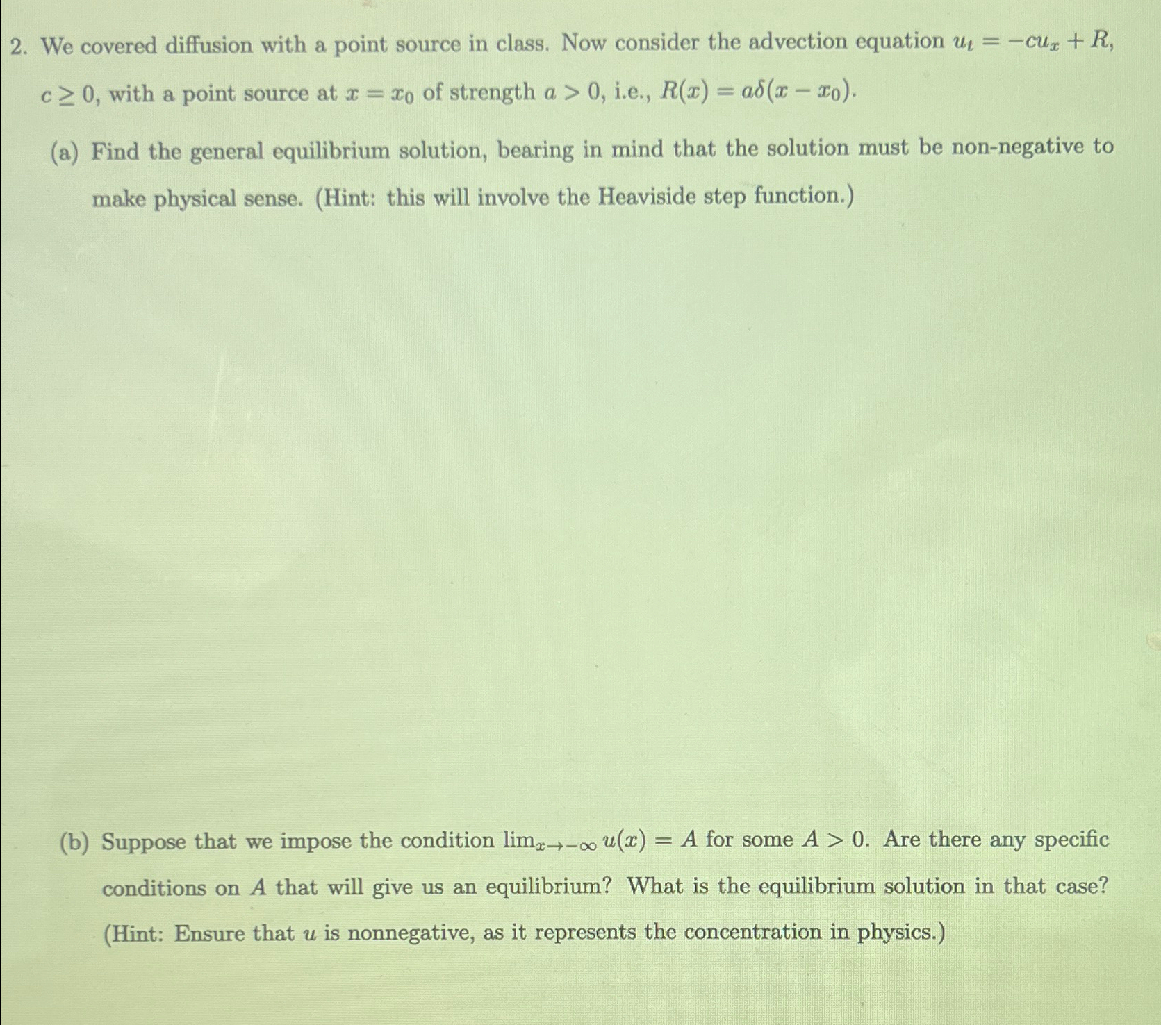 Solved Part a and b please write fully out will upvote! | Chegg.com