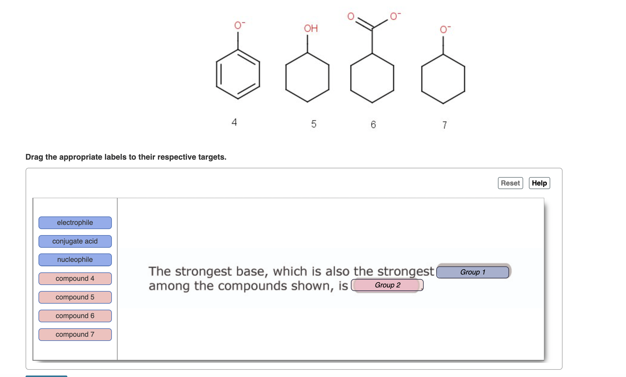 Solved The strongest base, which is also the strongest ____ | Chegg.com