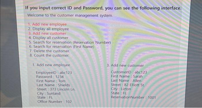 Solved Introduction to Database Management - JavaBy using | Chegg.com