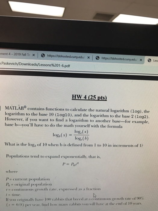 expanding logarithms