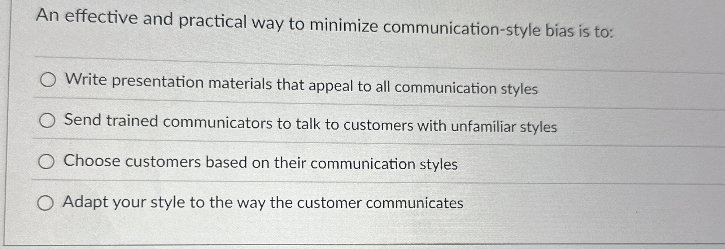 Solved An effective and practical way to minimize | Chegg.com