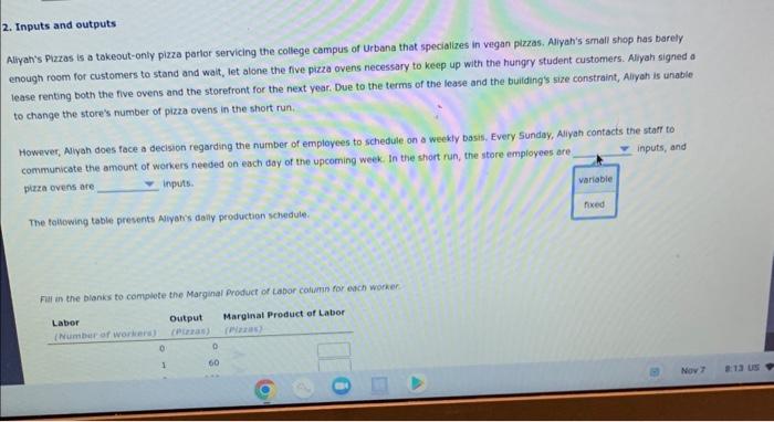 Homework (Ch 13) Total Cost True or falses the | Chegg.com