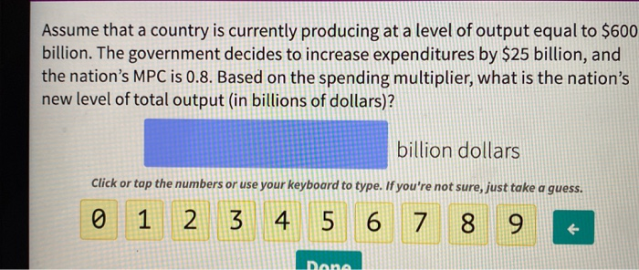 Solved Assume that a country is currently producing at a | Chegg.com