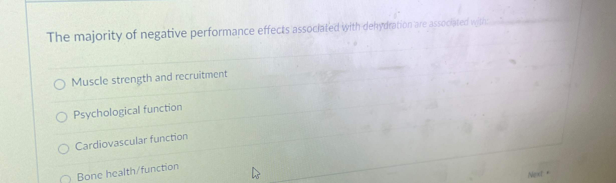 Solved The majority of negative performance effects | Chegg.com