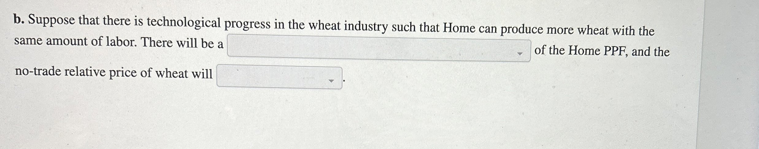 Solved b. ﻿Suppose that there is technological progress in | Chegg.com