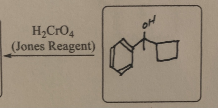 Solved OH H2Cr04 (Jones Reagent) to | Chegg.com