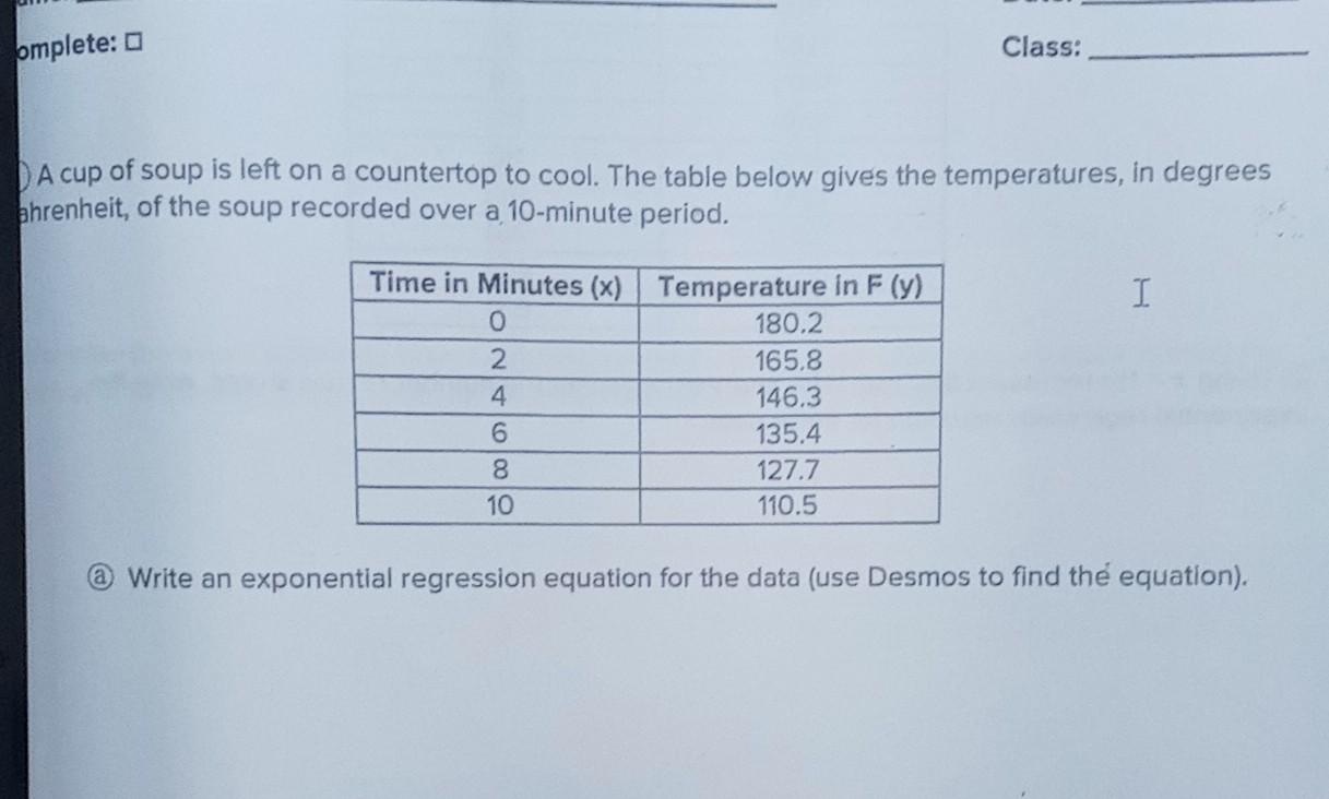solved-1-write-an-exponential-regression-equation-for-the-chegg