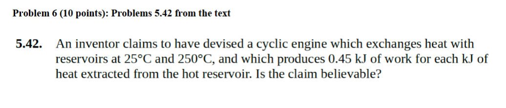 Solved Problem 6 ( 10 ﻿points): Problems 5.42 ﻿from the | Chegg.com