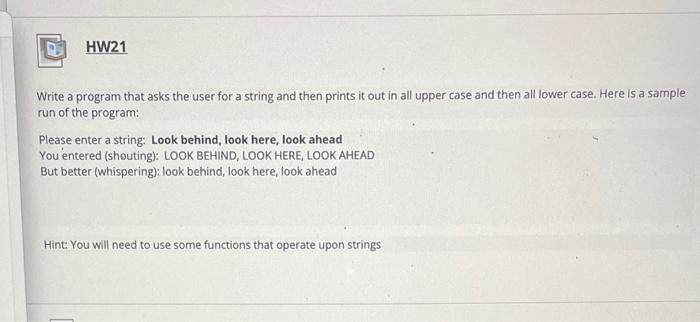Solved HW13 Write a program that asks the user for time in | Chegg.com