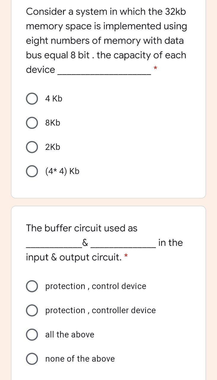 Solved Consider a system in which the 32kb memory space is | Chegg.com