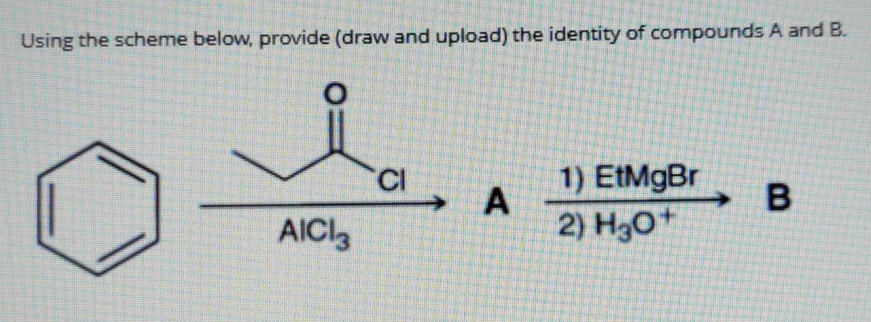 Solved Using the scheme below, provide (draw and upload) the | Chegg.com