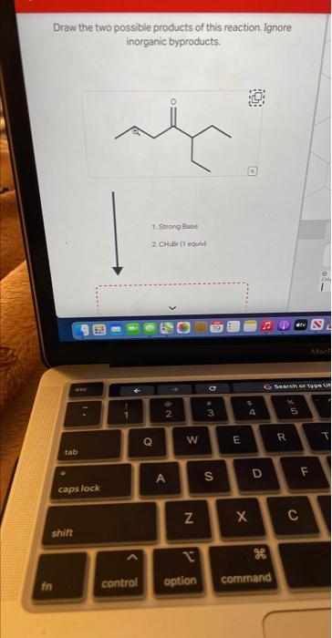 Solved Draw the two possible products of this reaction. | Chegg.com