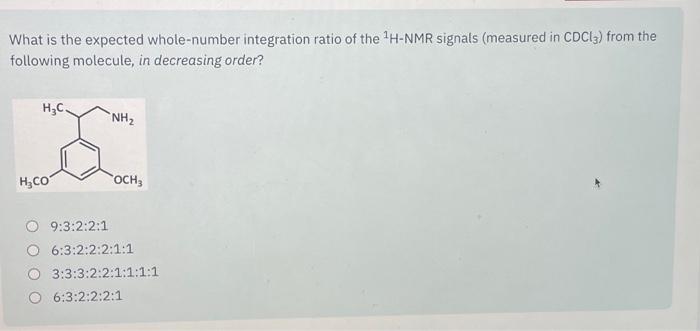 Solved what is the expected whole number integration ratio | Chegg.com
