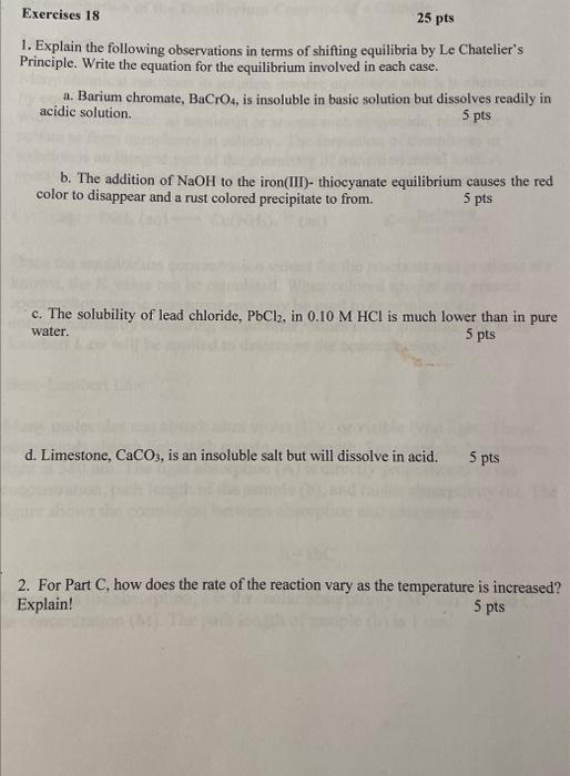 Solved a. Barium chromate, BaCrO4, is insoluble in basic | Chegg.com
