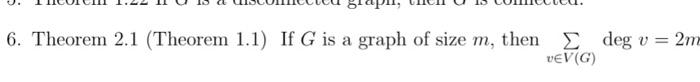Solved GRAPH THEORY Use theorem 2.1 to PROVE Sperner's | Chegg.com