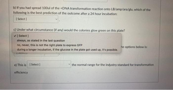 The following plates were obtained using the | Chegg.com