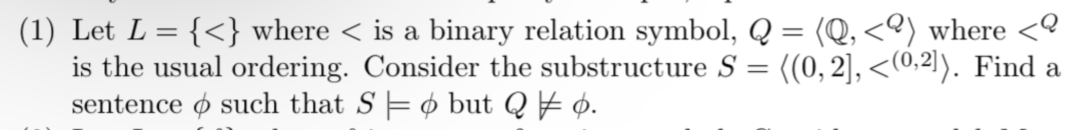 Solved (1) ﻿Let L={
