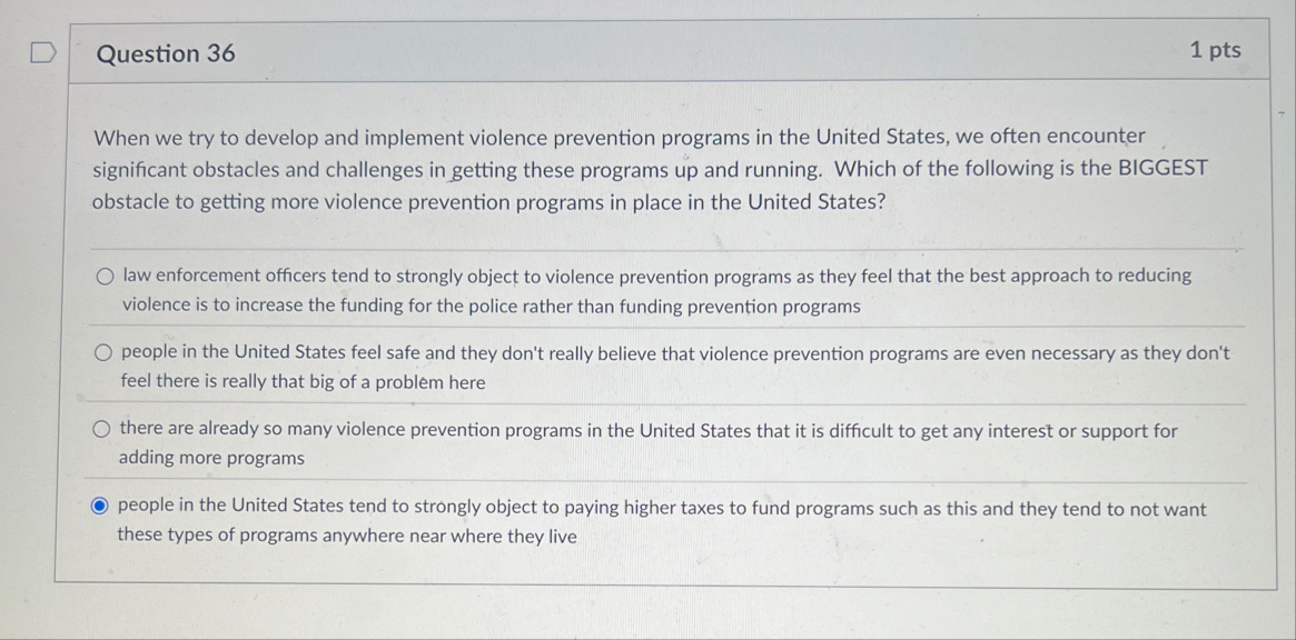Solved Question 361 ﻿ptsWhen we try to develop and implement | Chegg.com