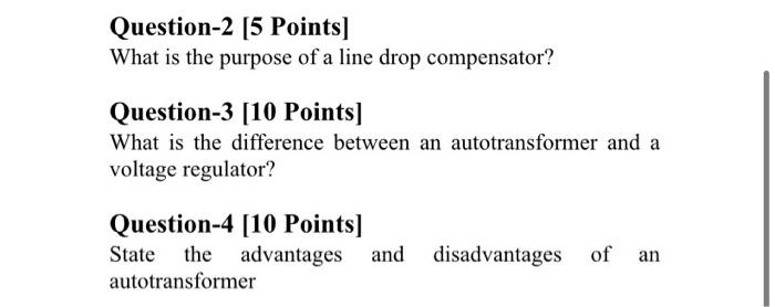 Solved Question-2 [5 Points] What is the purpose of a line | Chegg.com