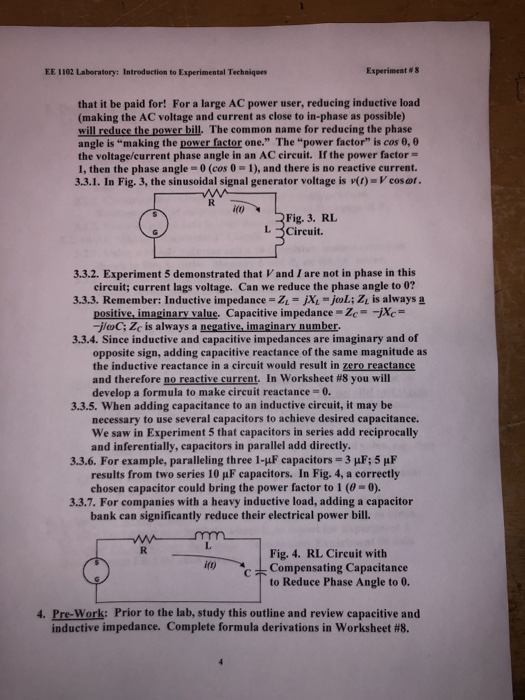 Solved EE 1202 Experiment #8 - Circuit Design Problems 1. | Chegg.com