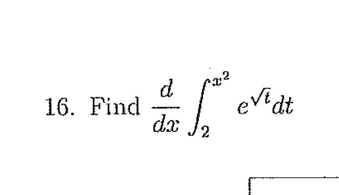 Solved Find ddx∫2x2et2dt | Chegg.com