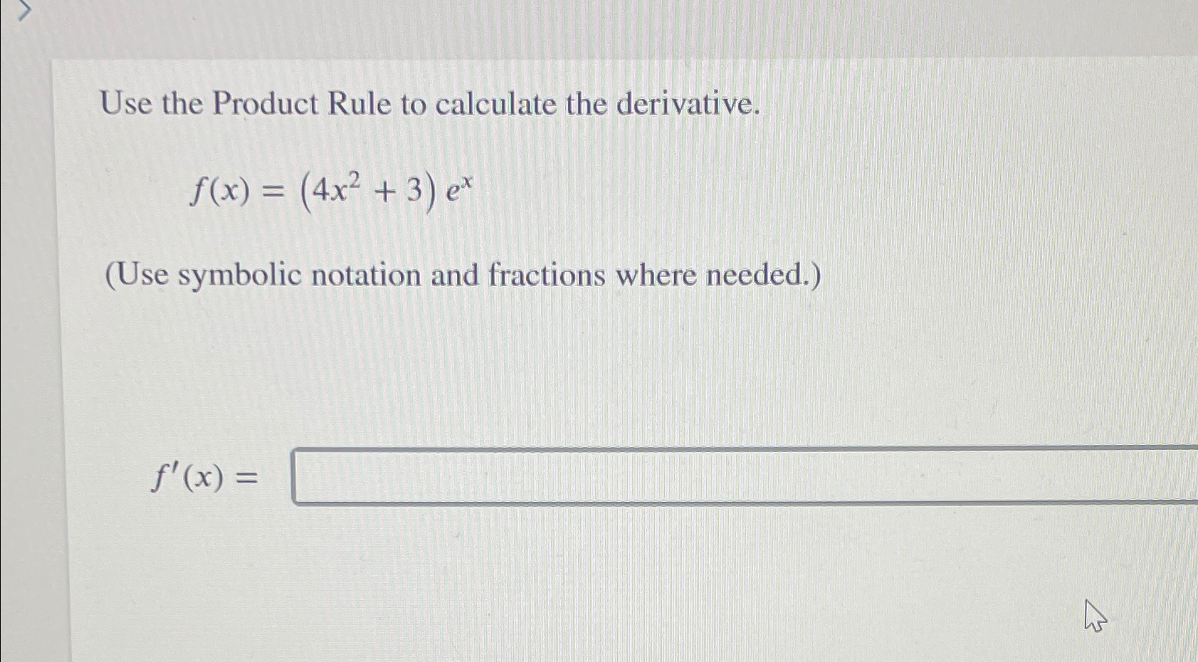Solved Use the Product Rule to calculate the | Chegg.com