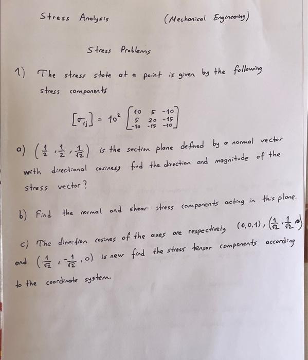 Solved Could you please solve the problem by writing all the | Chegg.com